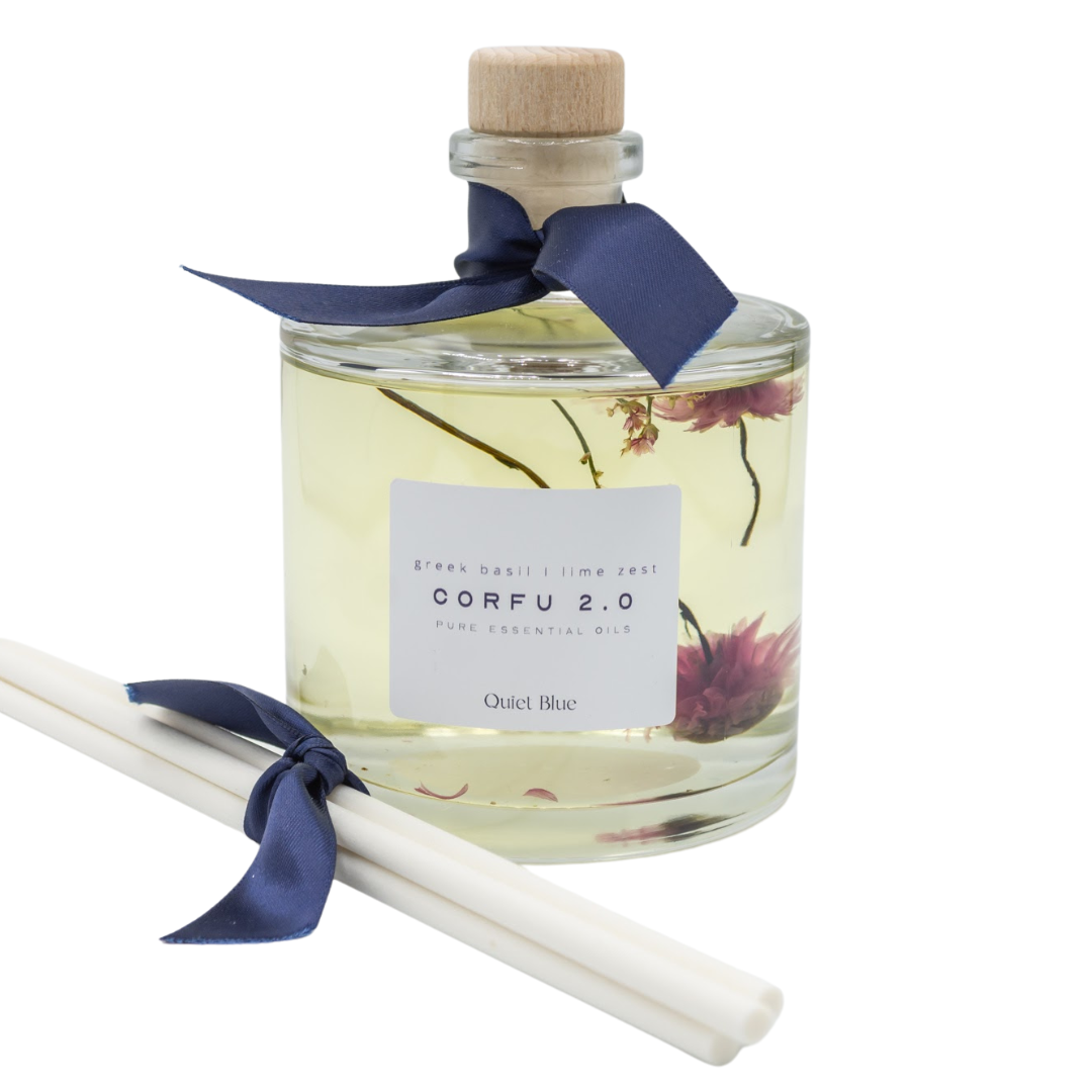 Corfu 2.0 XL Reed Diffuser - Quiet Blue